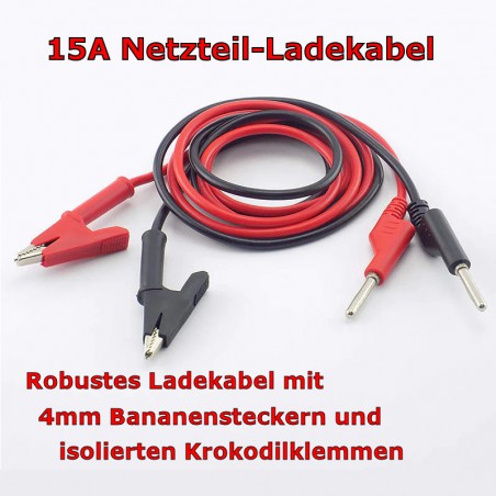 Qualitativ hervorrangender Laborkabelsatz für Netzteile und Messgeräte