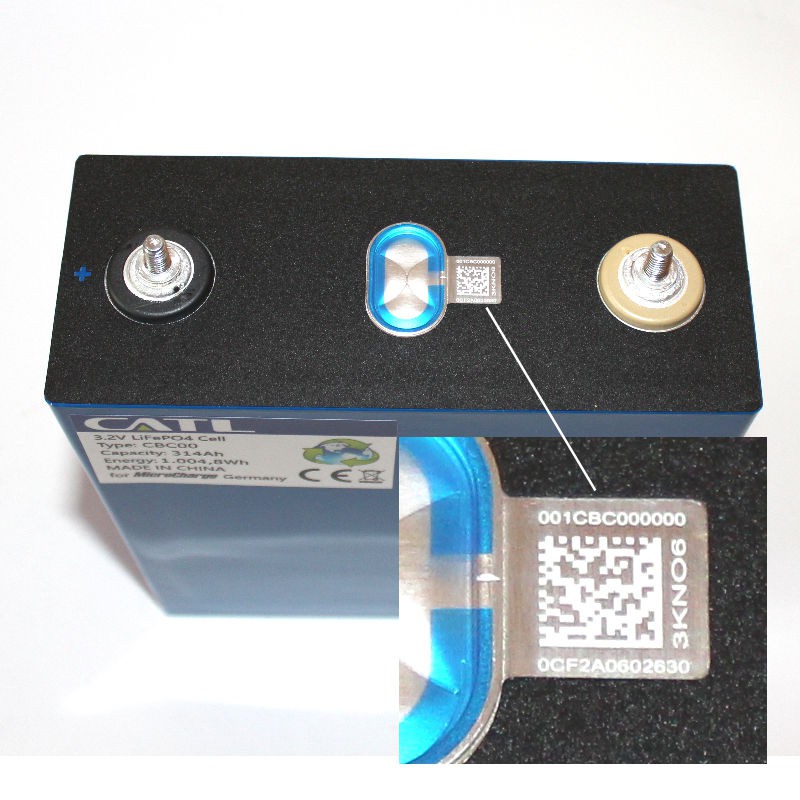 Ab EUR 92,77: LFP-Zelle CATL 3,2V/314Ah in bester GRADE A+ Qualität ...